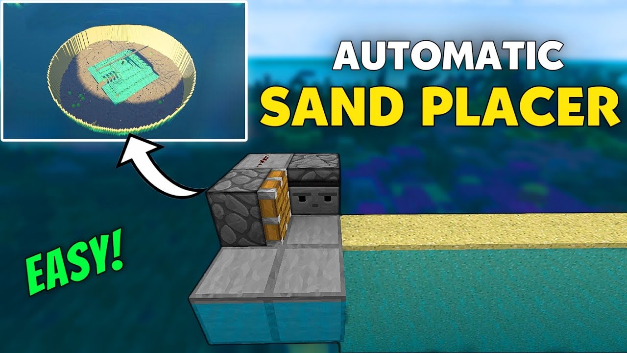 Drain Ocean Monument Very Fast { Automatic Sand - Placer Machine } 🔥 ...