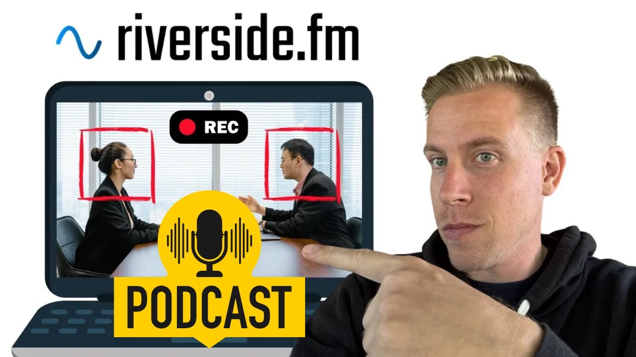 How to Use Riverside.FM to Record Podcast Episodes - YouTube