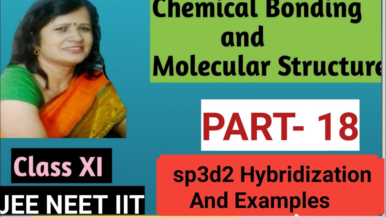 sp3d2 hybridization And Examples. #ChemistrybyGRGMam. #classXI - YouTube