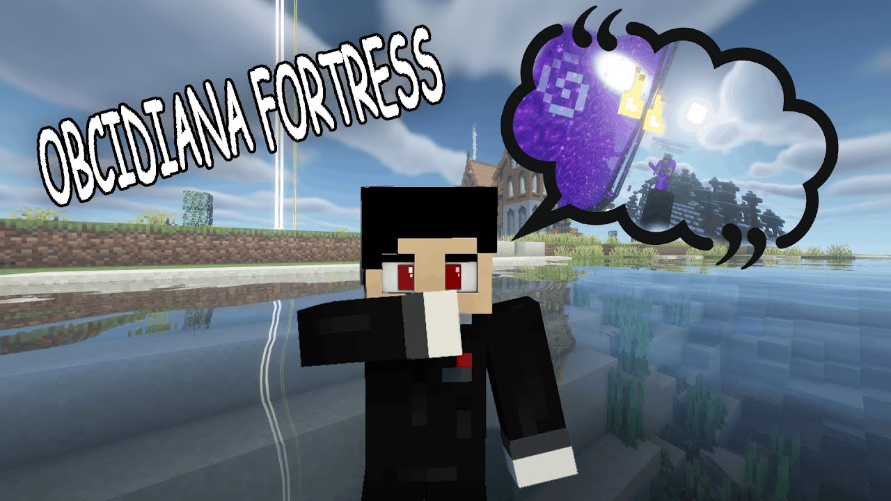 TRANSFORMÉ EL HOME DE MI CLAN EN UNA Obsidian Fortress en MINECRAFT 🤩 ...