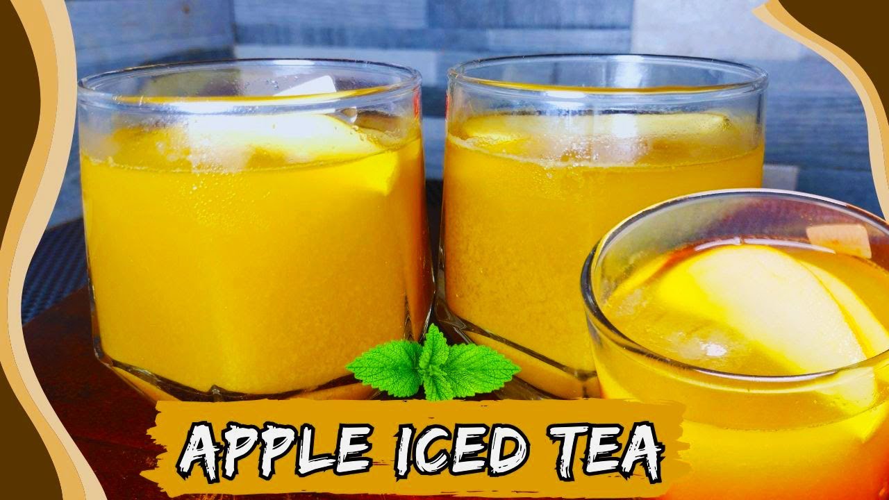 Apple Iced Tea Recipe | Refreshing & Easy to Make! #appleicedtea # ...