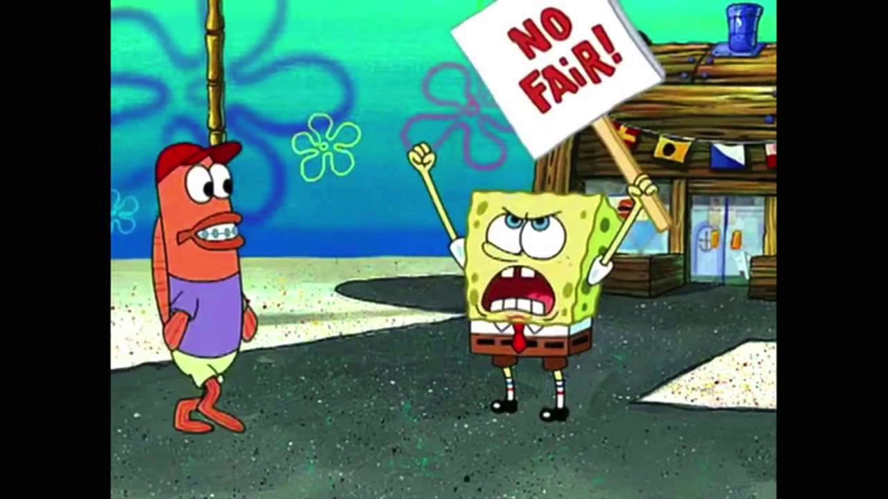 KRUSTY KRAB UNFAIR RIOT CHANT (10 HOUR VIDEO) | SPONGEBOB PROTESTS THE ...