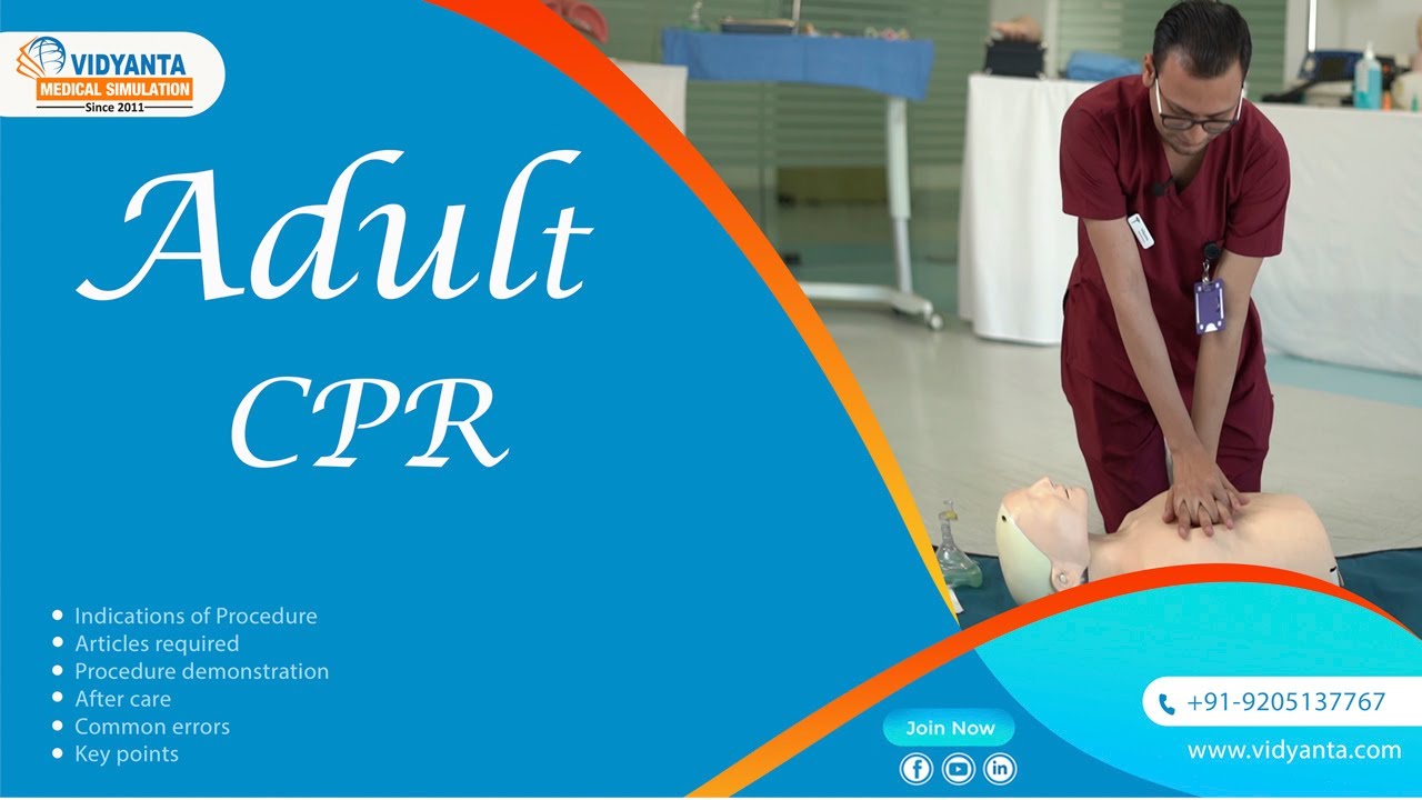 Adult CPR l How to perform effective CPR on an adult l Life saving ...