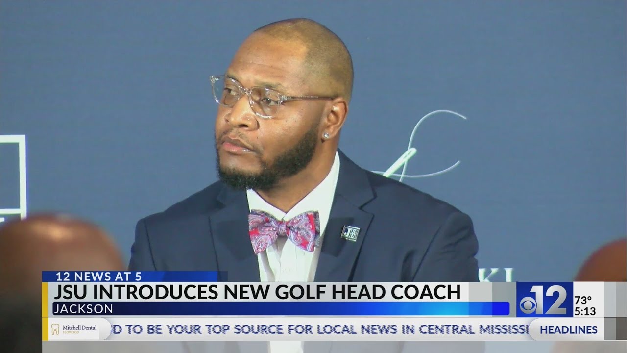 Jackson State introduces new head golf coach - YouTube
