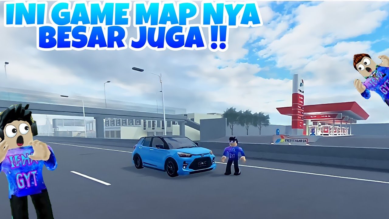 GAME MIRIP CDID INI MAP NYA BESAR JUGA !! | Roblox Vehicle Driving ...