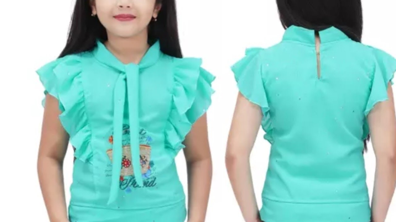 How to make stylish top design with easy method 👍🏻 #fashion #design # ...