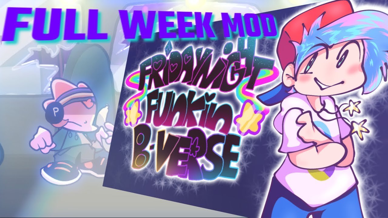 Friday Night Funkin' VS B-Verse FC ALL Songs - FULL WEEK + DIALOGUES ...