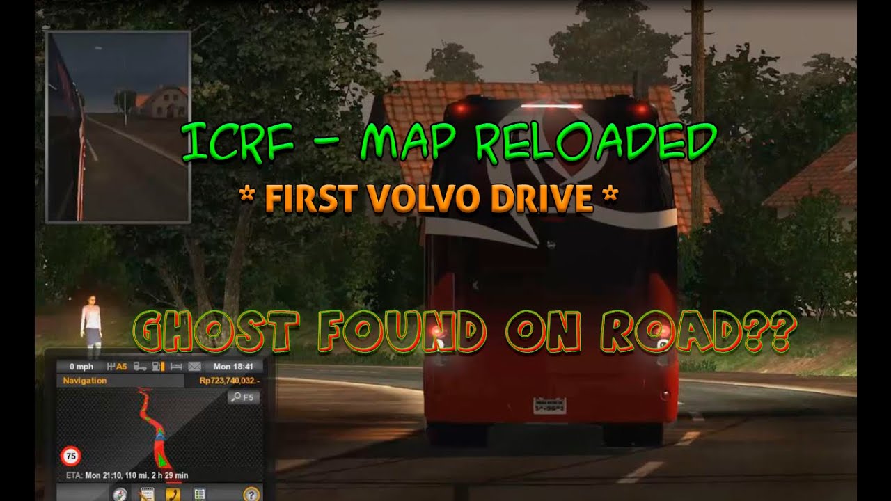 ICRF MAP first VOLVO drive ETS2 1.30, 1.31 - YouTube