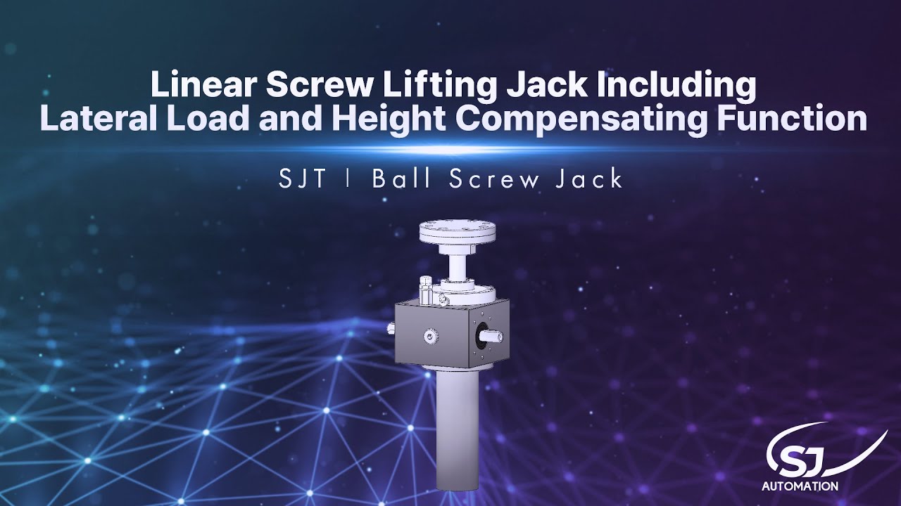 (SJT) Linear Screw Lifting Jack Including Lateral Load and Height ...