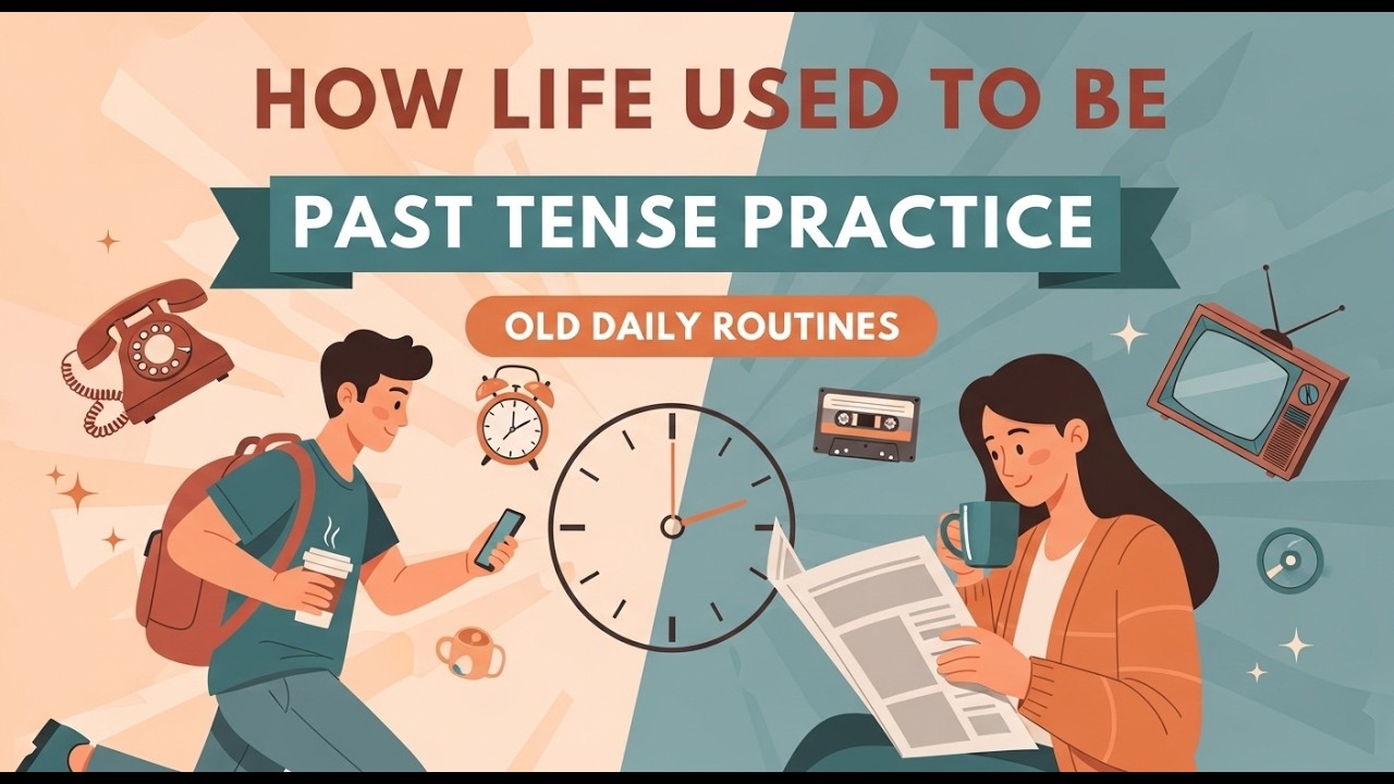 Talking About Life in the Past – Old Daily Routines – Past Tense ...