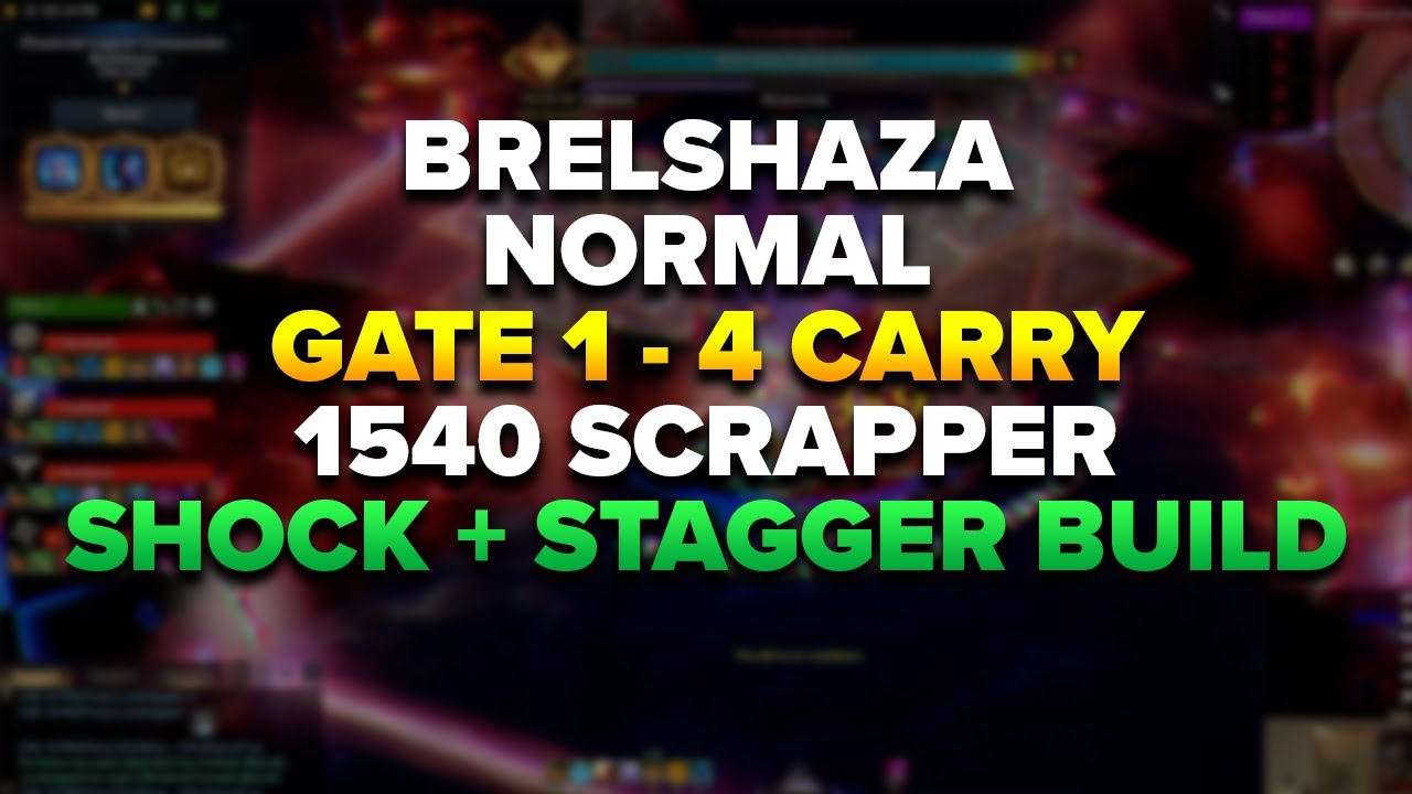 Lost Ark: Brelshaza Normal Gates 1-4 Bus - 1540 Shock Scrapper - YouTube