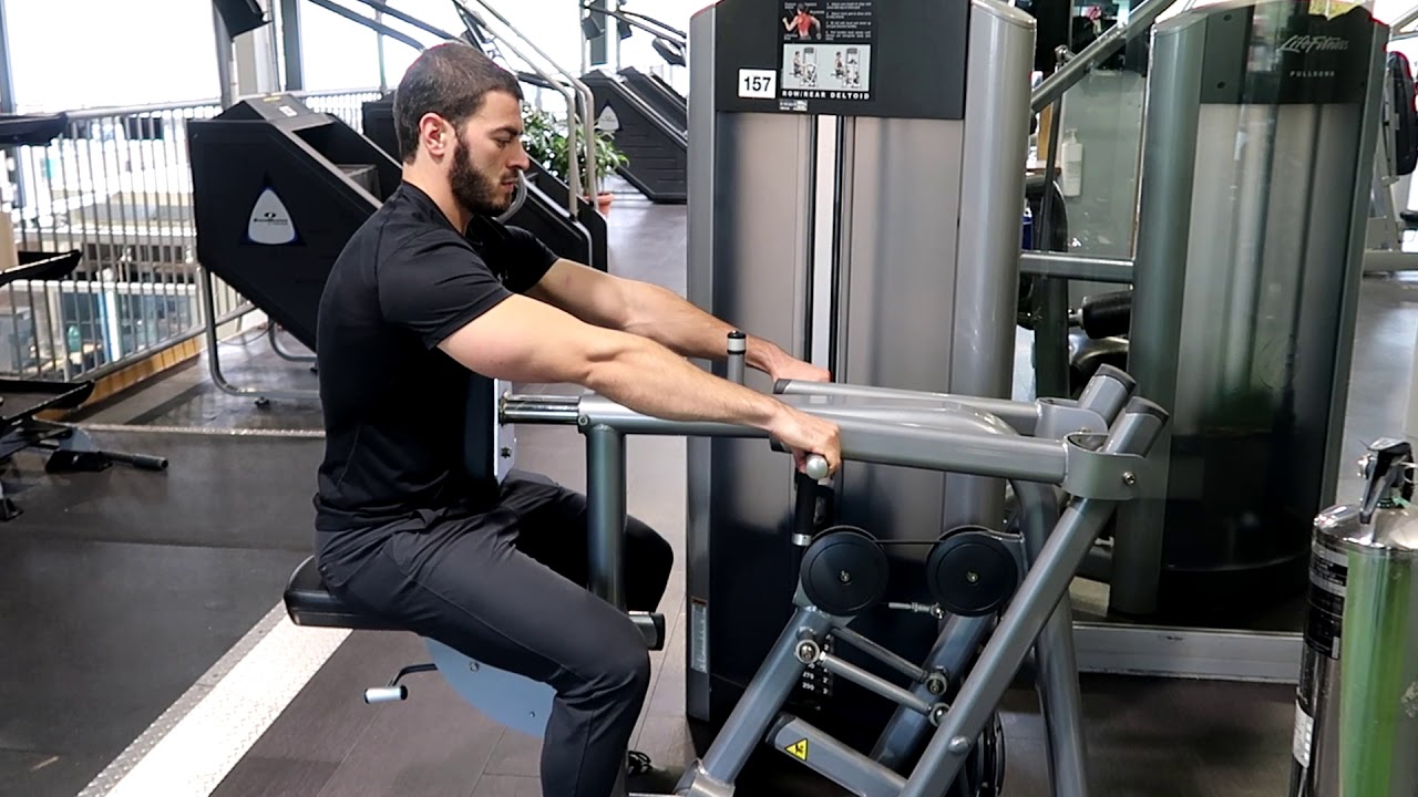 Seated Machine Row Pronated-Grip (V2) - YouTube