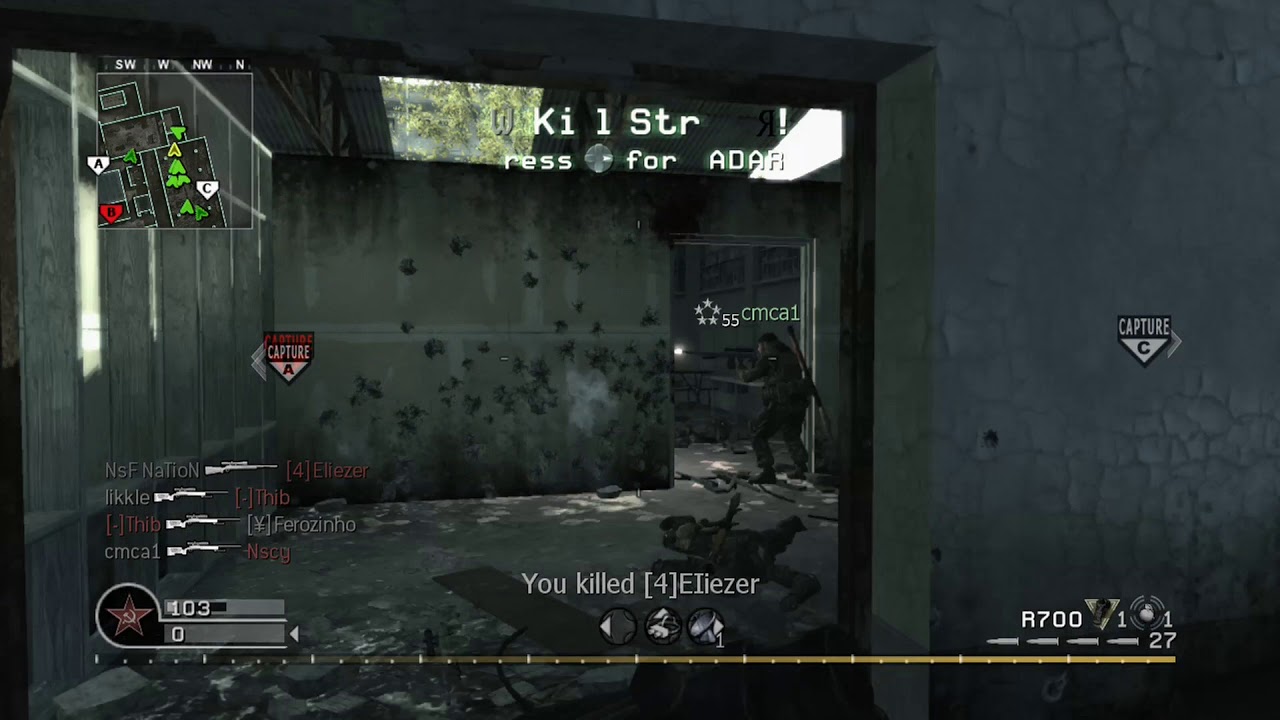 COD4 No Scope Triple - YouTube