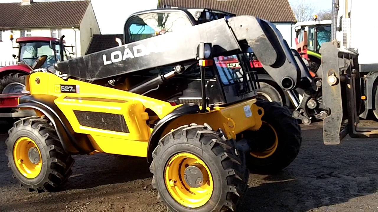 JCB 527 55 Compact Telehandler - YouTube