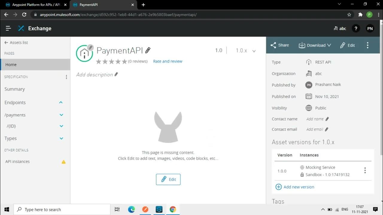 Create proxy endpoint in Mulesoft Anypoint Platform - YouTube