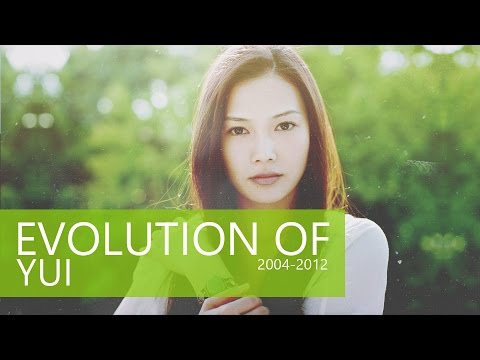 EVOLUTION OF YUI (2004-2012) - YouTube