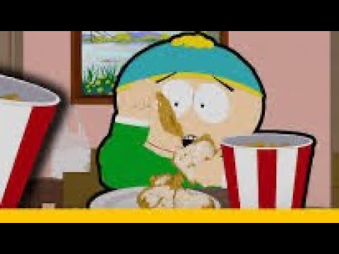 Cartman Eats the Skin of the Chicken - YouTube