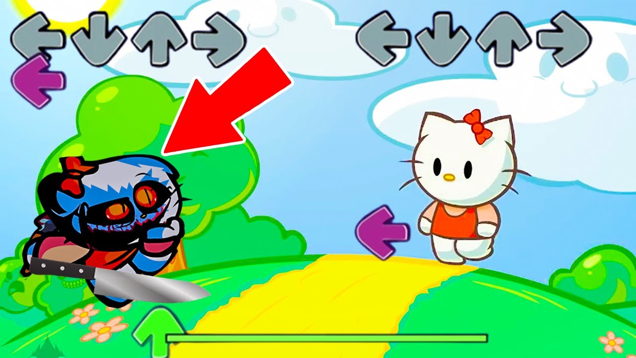 Hello On Kitty VS Friday Night Funkin be like | FNF Got Me Like Part 3 ...