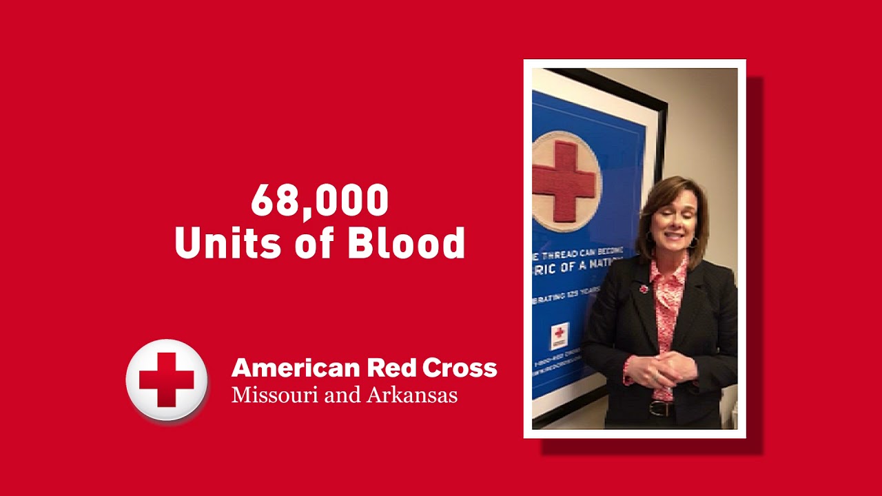 Red Cross Cindy Erickson Happy Anniversary to the MOAR region - YouTube