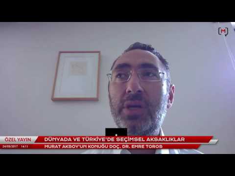 Dünyada ve Türkiye'de seçimsel aksaklıklar Konuk: Doç. Dr. Emre Toros ...