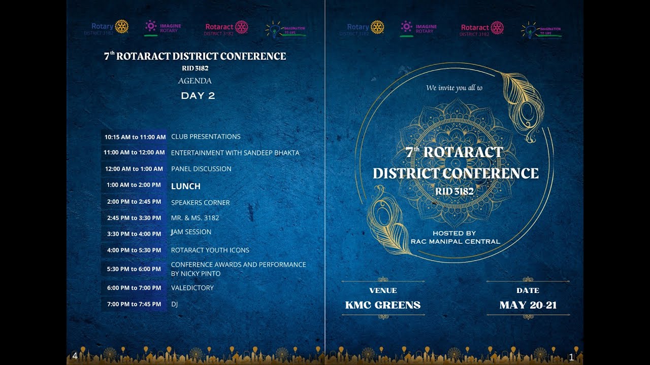 7th ROTARACT DISTRICT CONFERENCE RID 3182 - YouTube