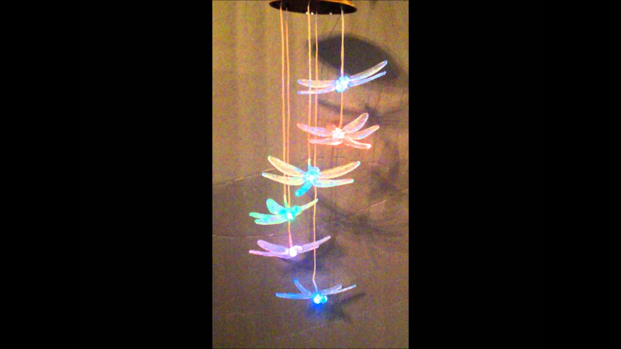 Solar Dragonfly Mobile - YouTube