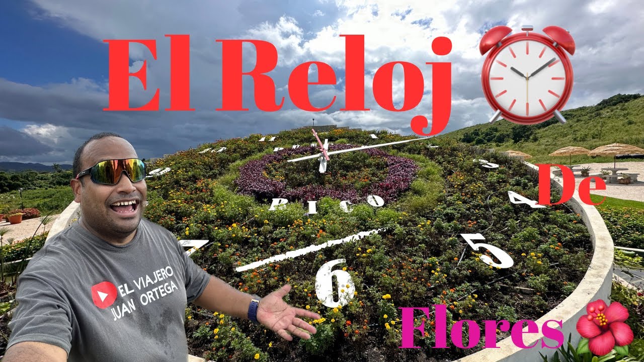 El Reloj Floral más grande de Puerto Rico 🇵🇷| aibonito - YouTube