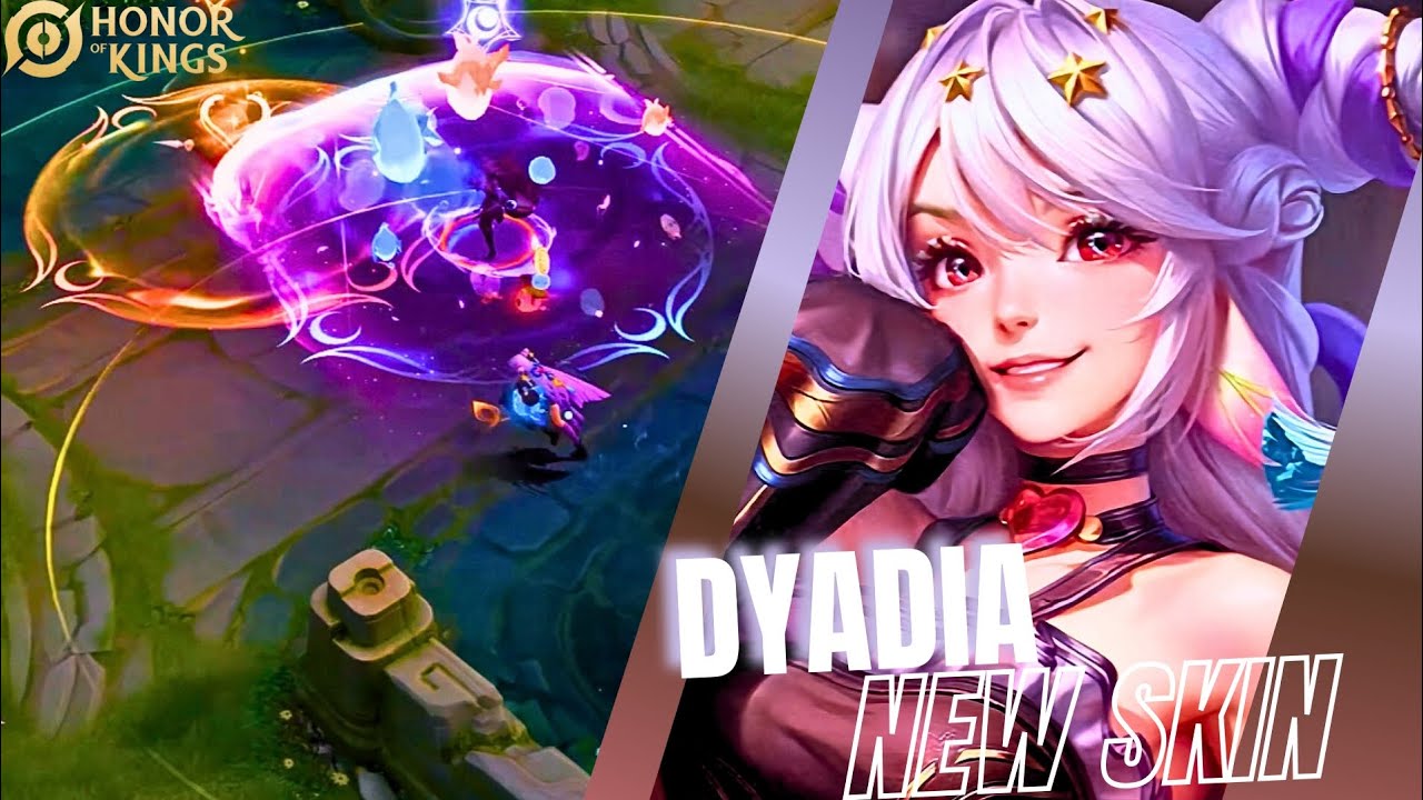 NEW SKIN IN CHINA | DYADIA - LING GUA | RARE | HONOR OF KINGS - YouTube