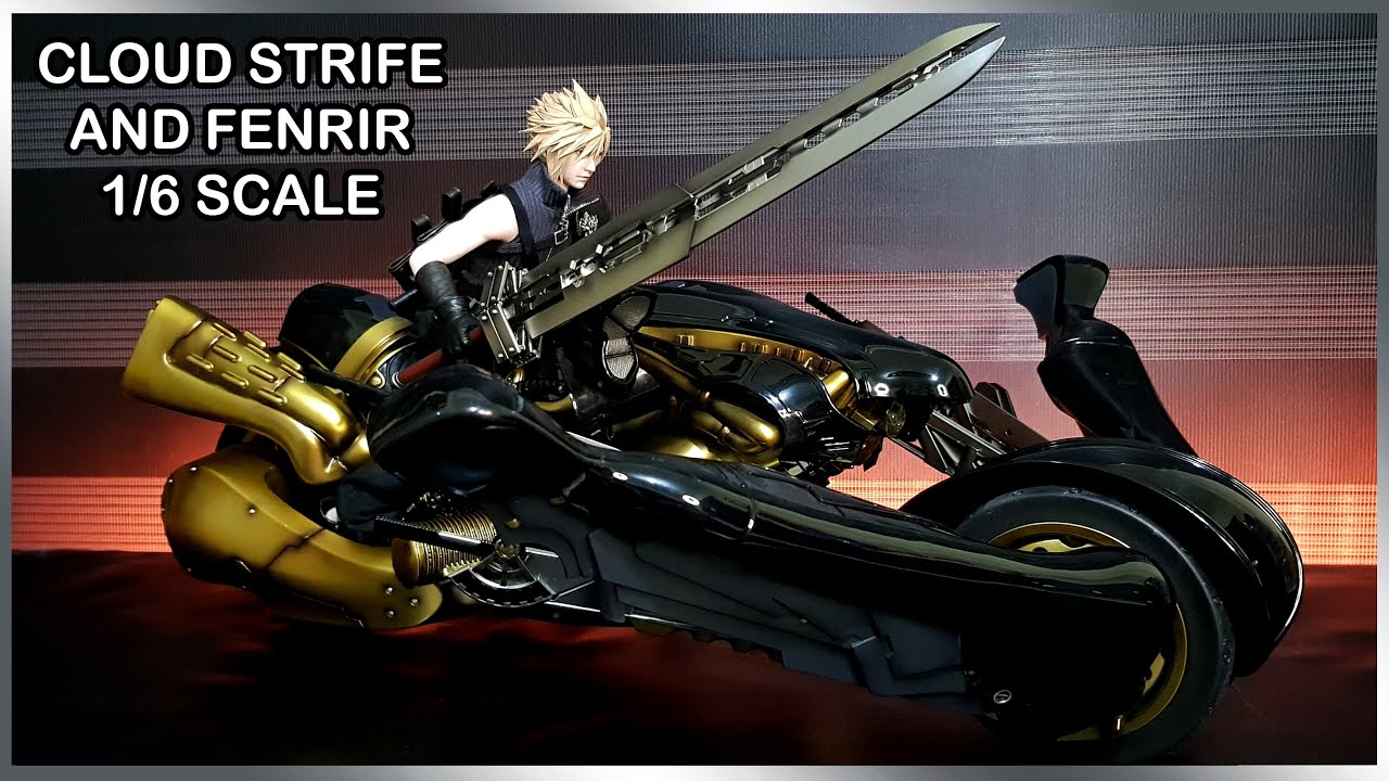 Game Toys Cloud Strife 1/6 Scale Model (FFVII Advent Children) Review ...