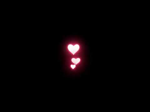 New Trending Heart ♥ Effect Black Screen Template Videos || 4k HD Avee Player Full Screen Templates
