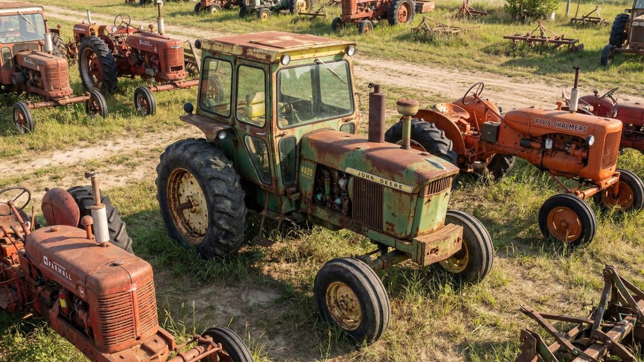 “ASMR | Restoring a Rusty John Deere 4020 (1970) – Vintage Tractor ...