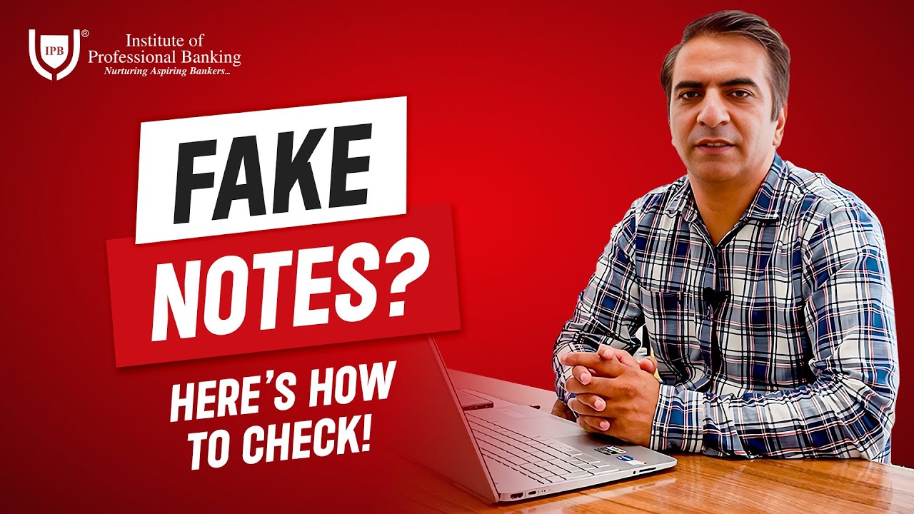 How to Handle Fake Notes? | IPB - YouTube