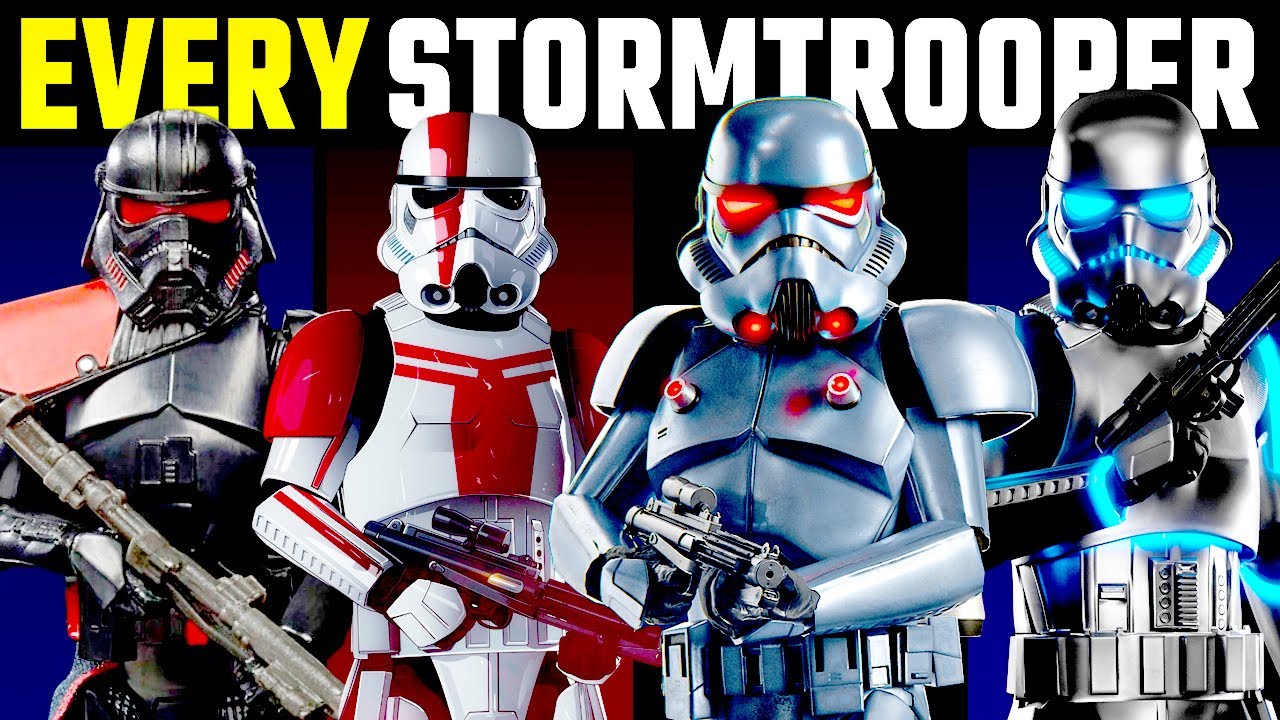 Every Stormtrooper Variant (Legends) - YouTube