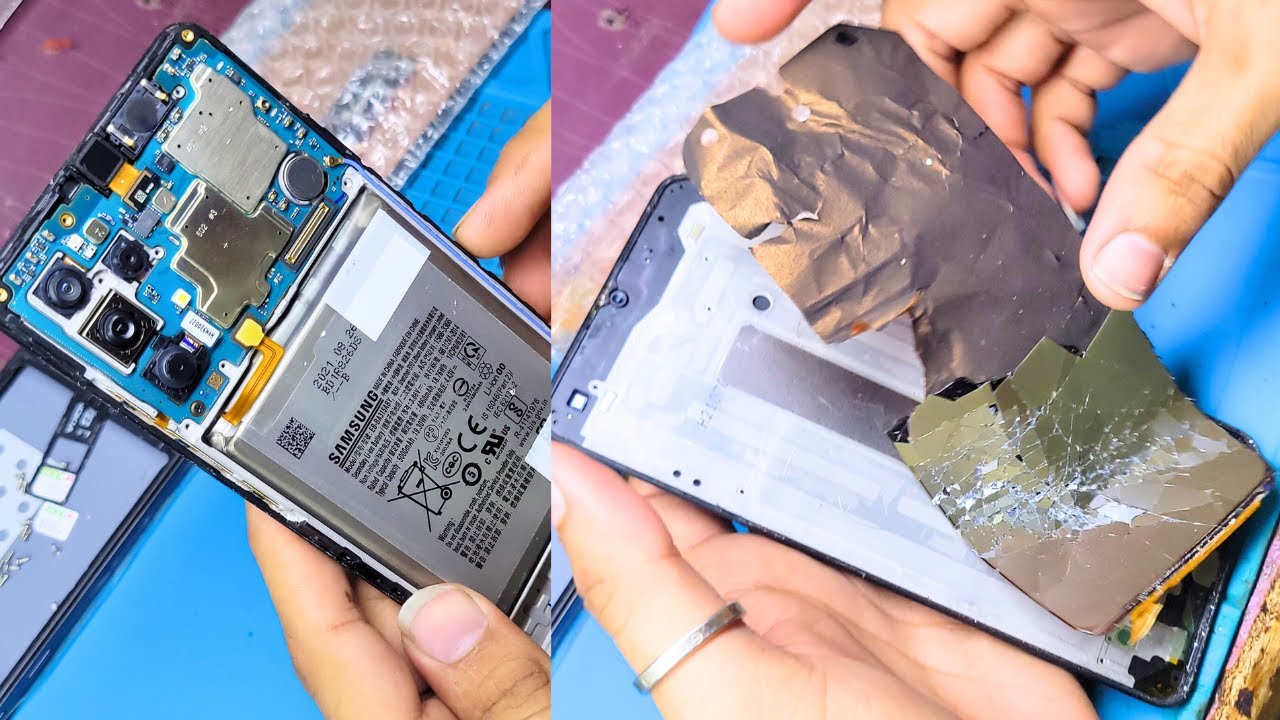 Restoration destroyed Samsung Galaxy | How To Restore Samsung Cracked ...