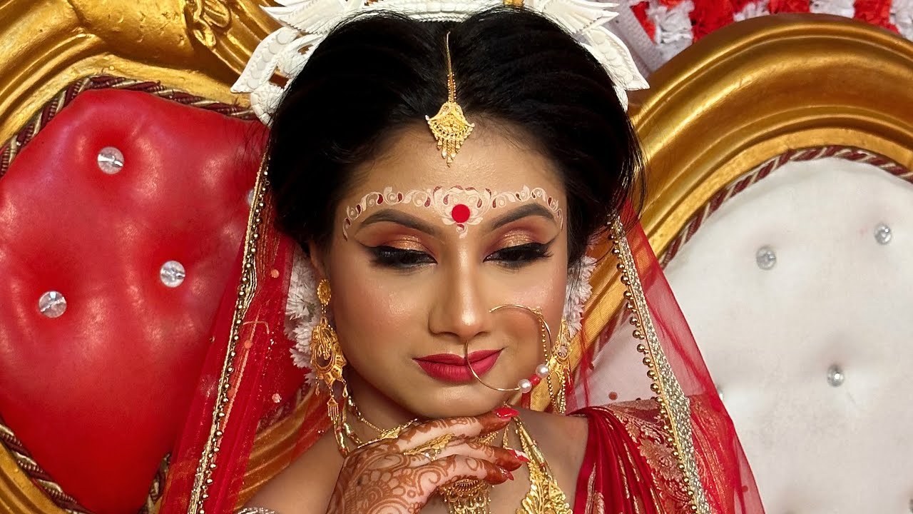 Bridal eye makeup #stepbystep #tutorial #makeuptutorial #makeup # ...