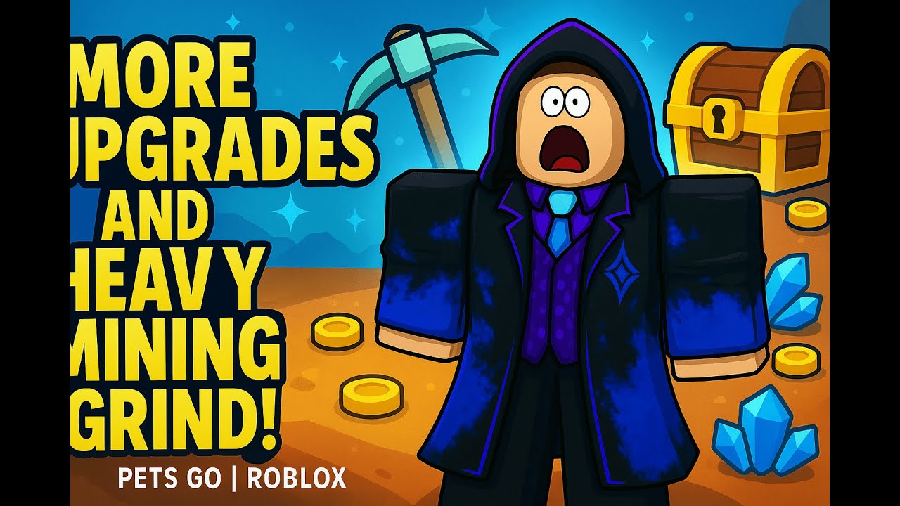 More upgrades and heavy mining grind! In Pets go | Roblox! - YouTube