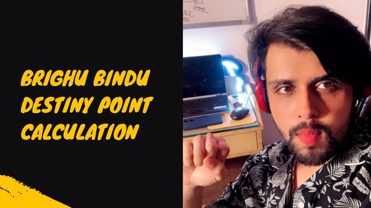 How to calculate your destiny point or Bhrigu Bindu | Learn astrology ...