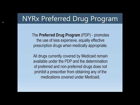 NYRx - Preferred Drug Program (PDP) - YouTube
