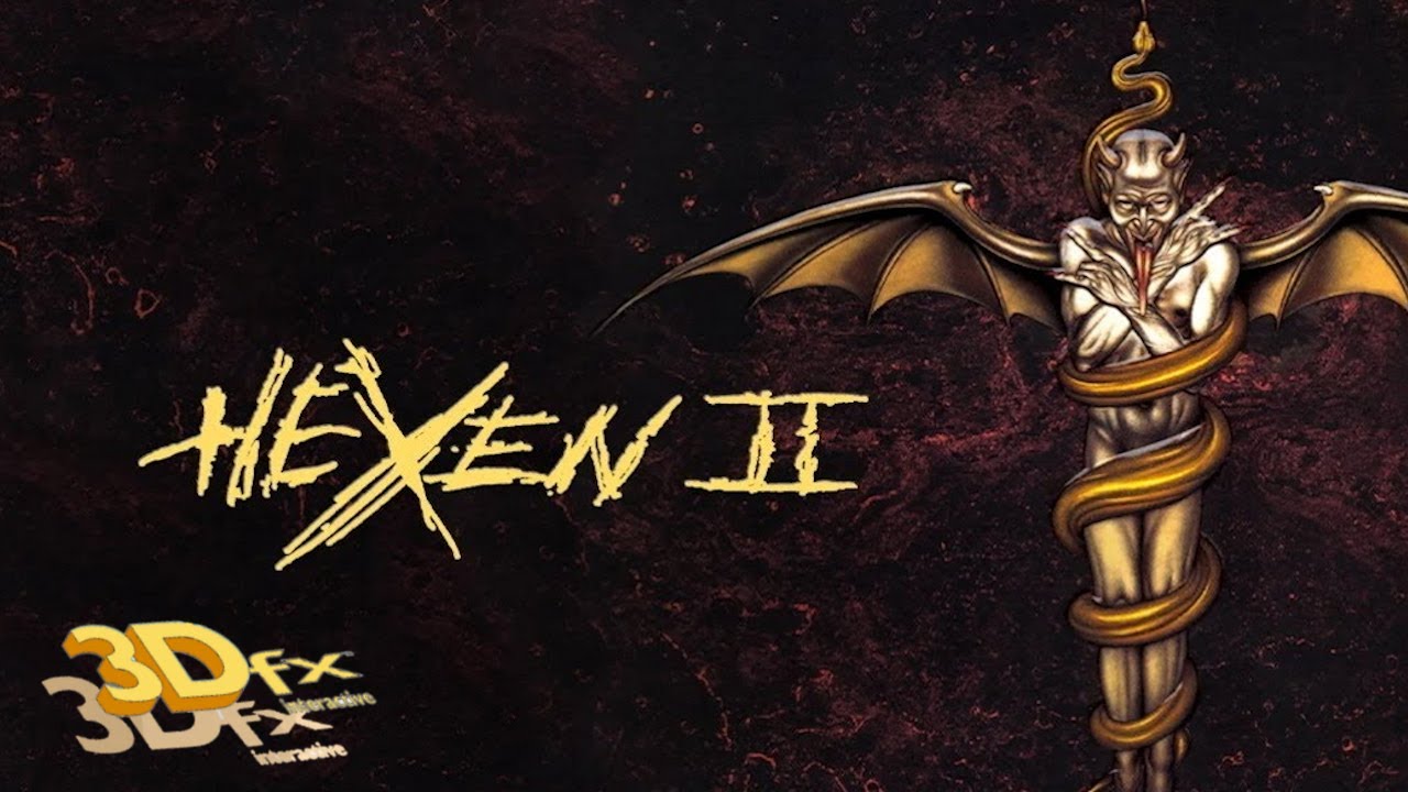 Hexen II (Hexen 2) (1997), 3DFX Voodoo 4MB - YouTube