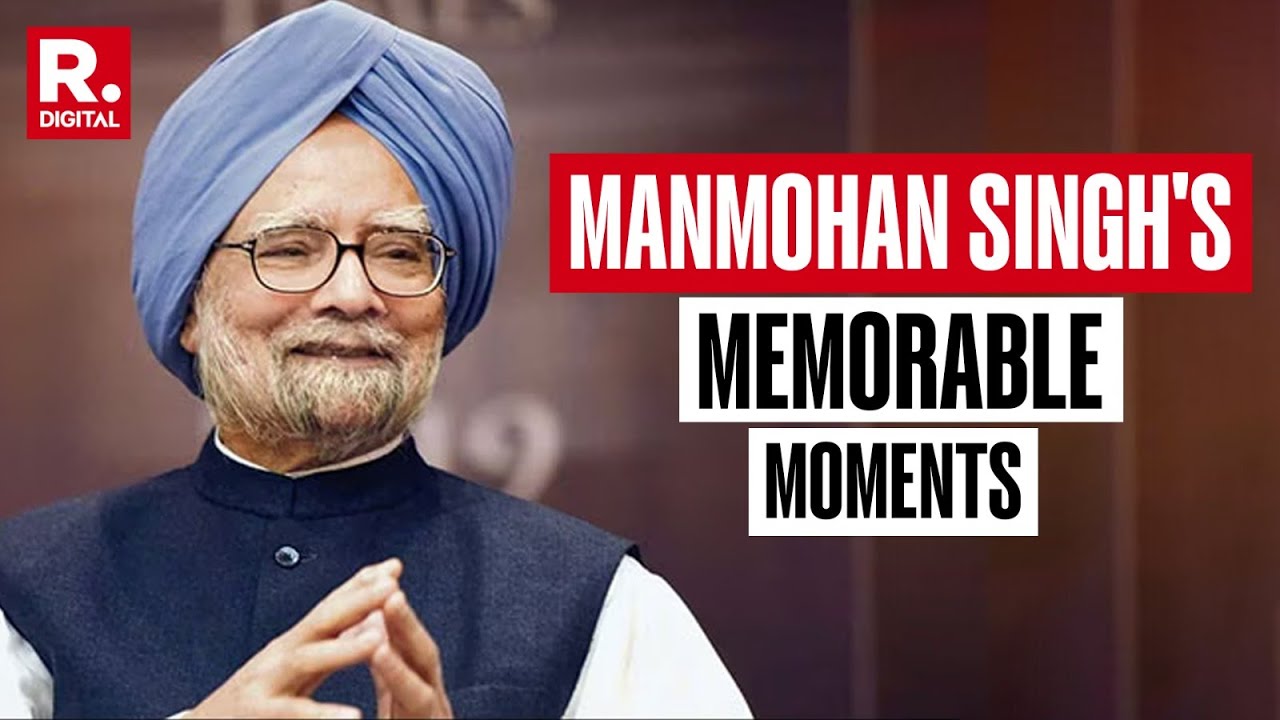 Remembering Dr Manmohan Singh: Top 5 Moments That Last Forever - YouTube