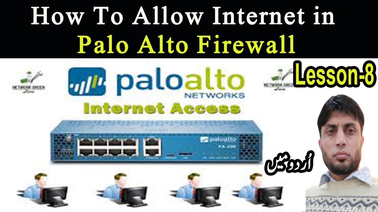 How To Allow Internet in Palo Alto Firewall | PCNSA | Lesson- 8 - YouTube