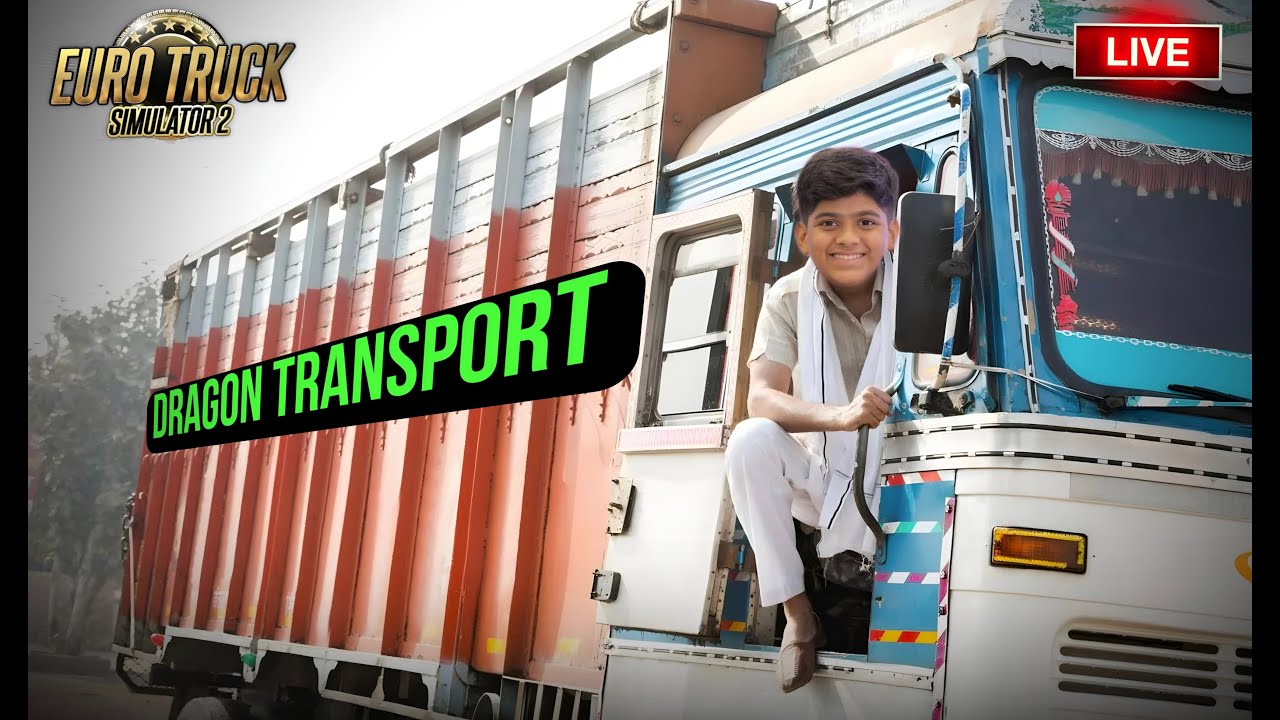 EURO TRUCK SIMULATOR 2 | dragon transport #trucksimulator #shorts # ...
