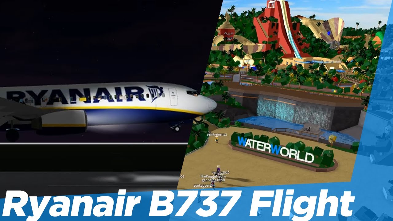 [ROBLOX] Ryanair B737 Flight! *REALISTIC* - YouTube