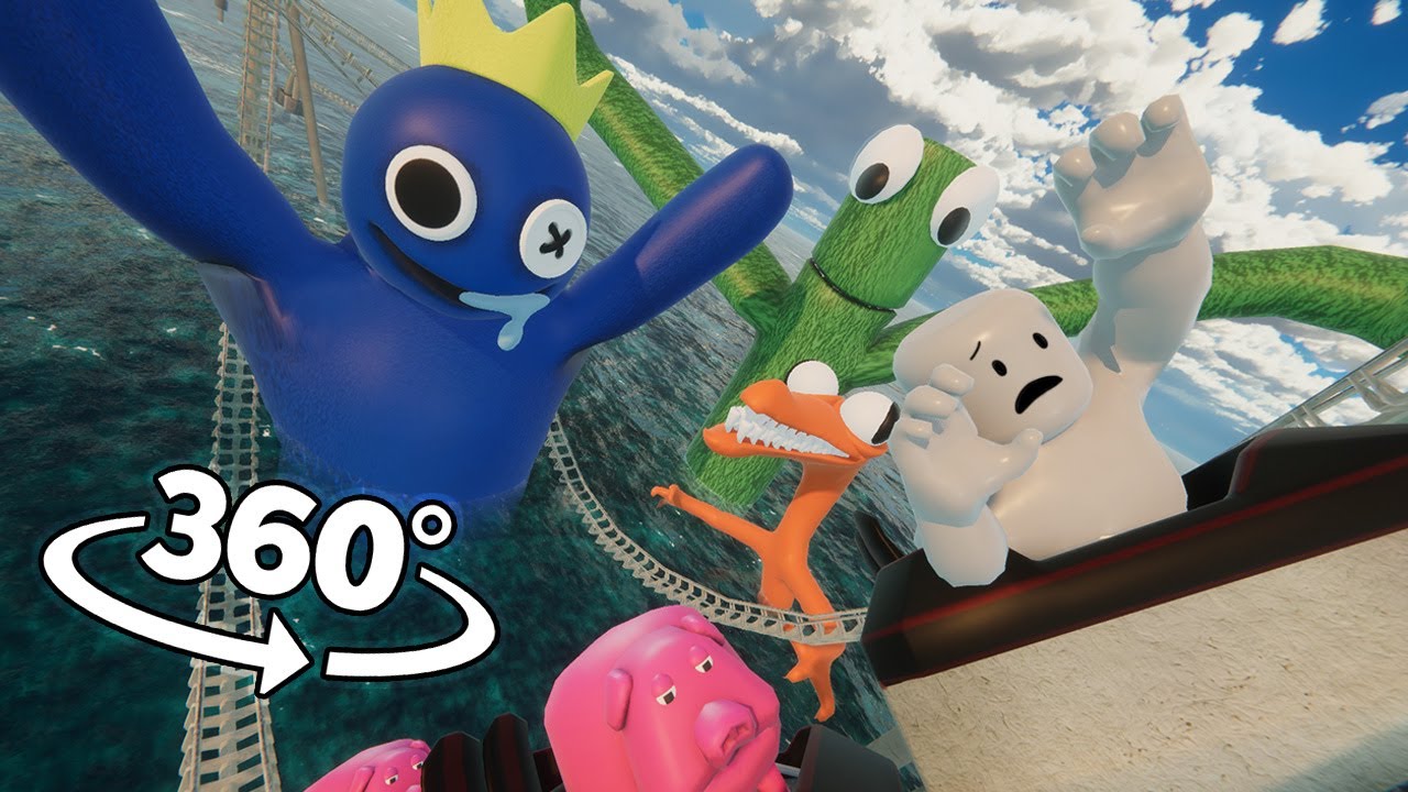 VR 360 Rainbow Friends movie Collection - YouTube