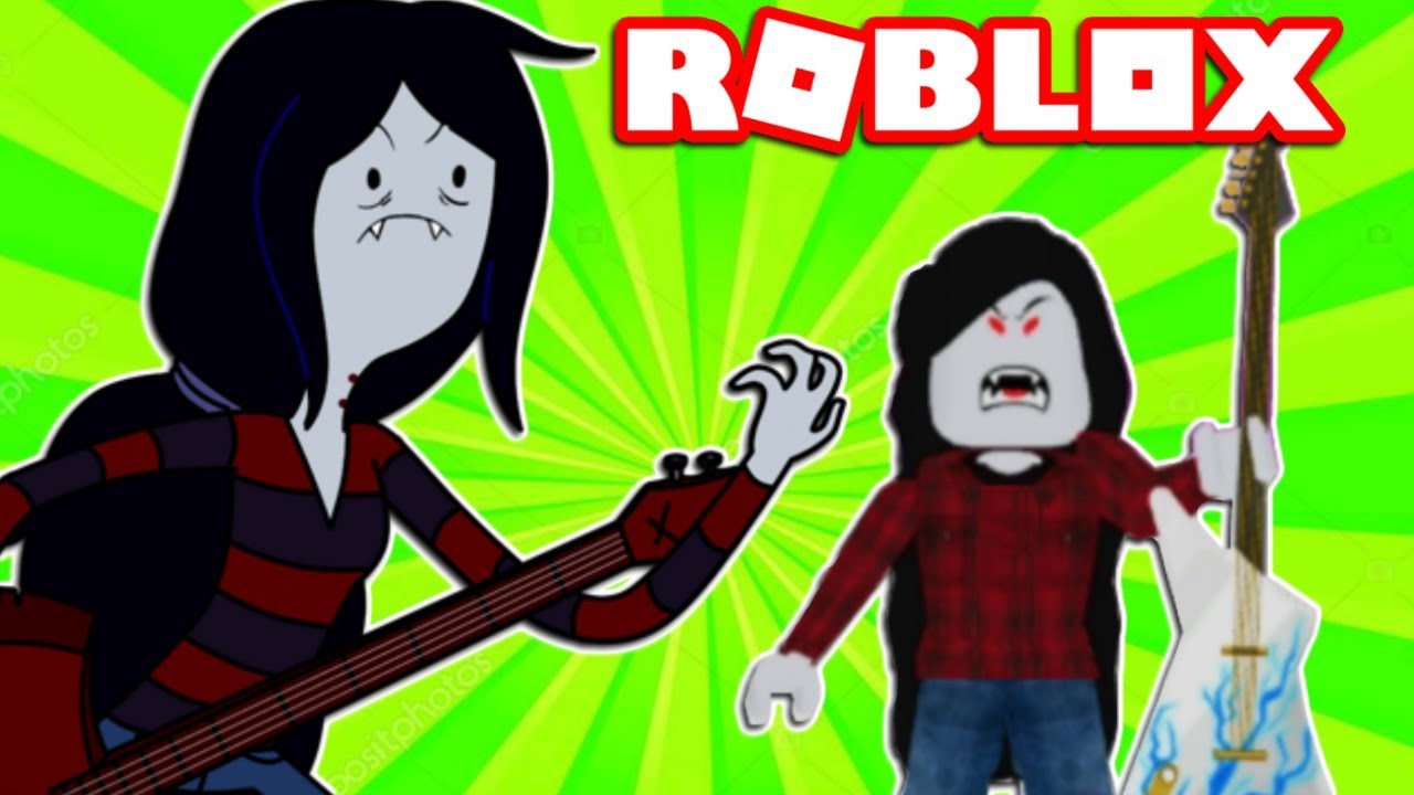 MARCELINE NO ROBLOX - YouTube