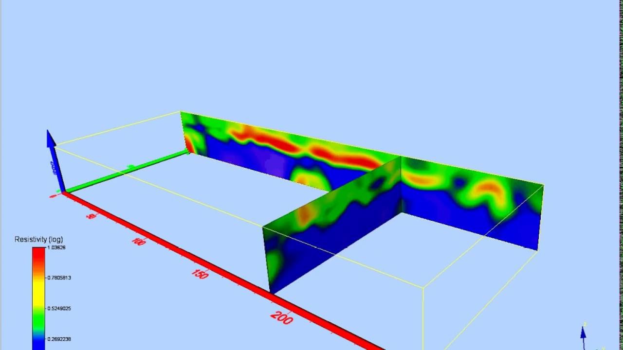 Pseudo 3D Electrical resistivity tomography (ERT) investigation of a ...