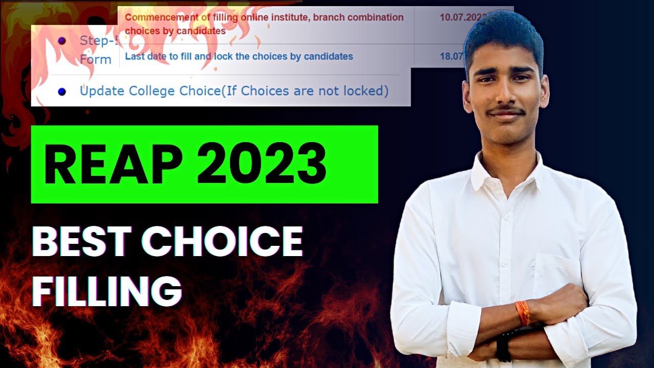 2023 में सब बदल गया | REAP 2023 Choice Filling by Collegemitra - YouTube