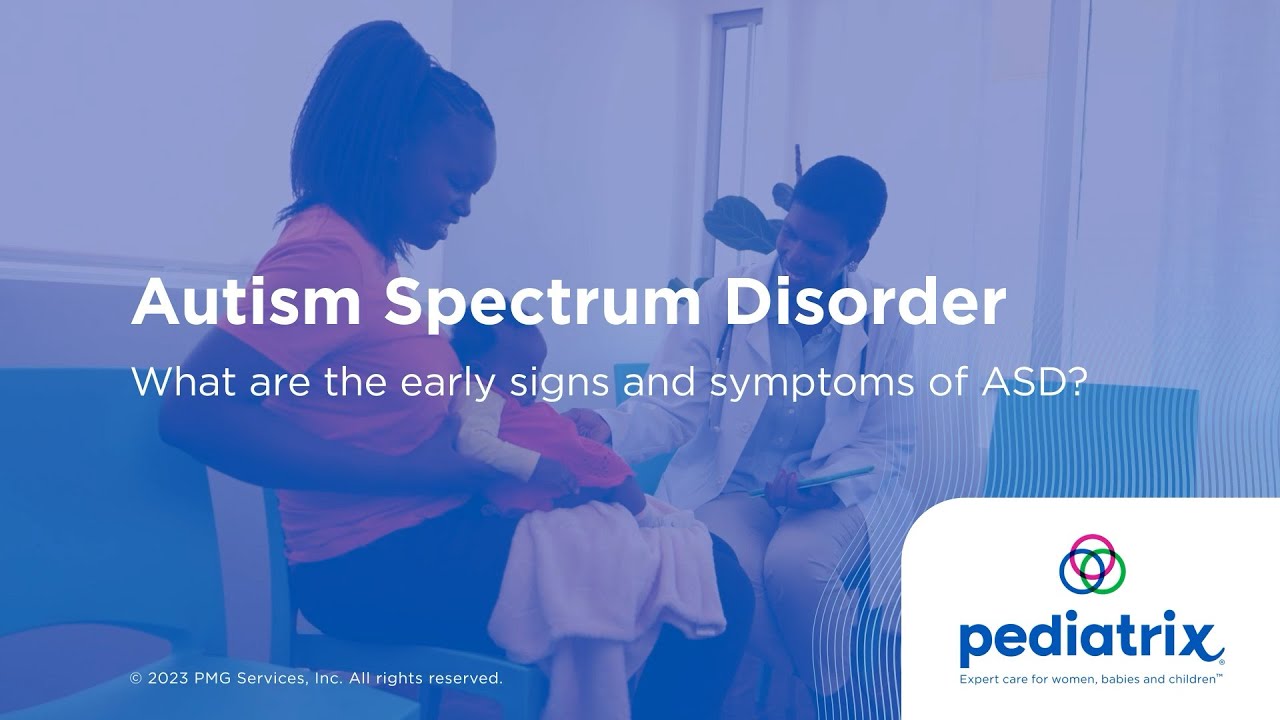 What are the early signs and symptoms of ASD? - YouTube