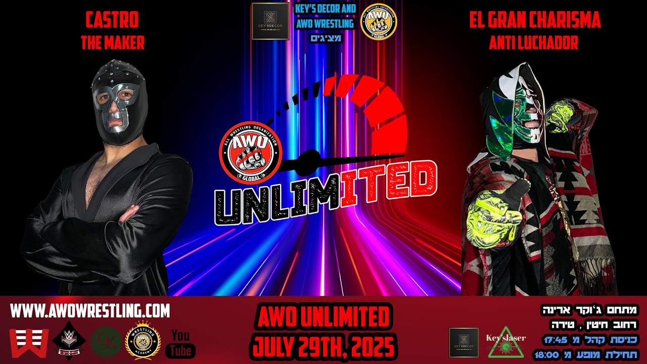 AWO Unlimited 2025 | Castro vs. El Gran Charisma - YouTube