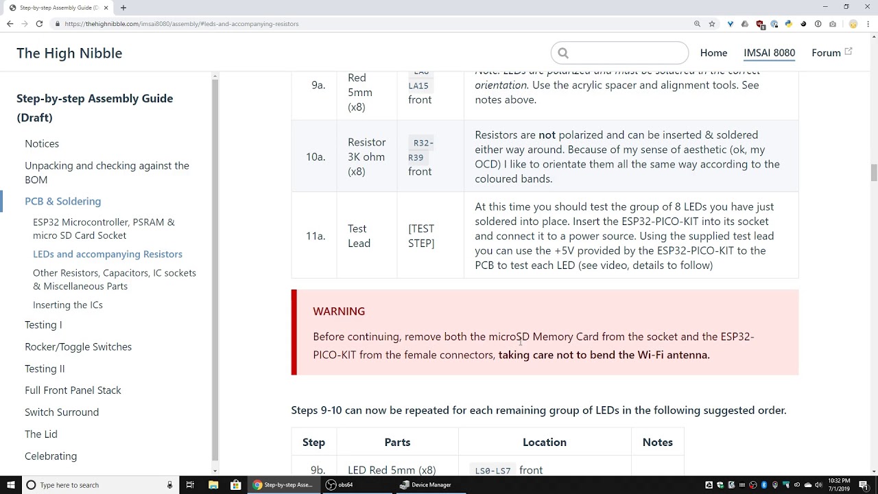 IMSAI 8080 kit unboxing and assembly - YouTube